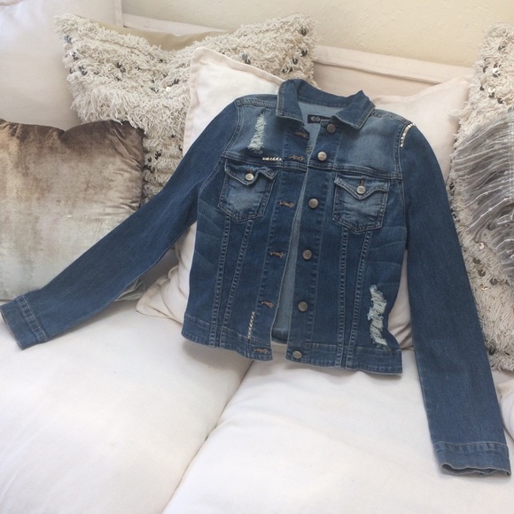 Jet By John Eshaya | Jackets & Coats | New Jet By John Eshaya Studded ...